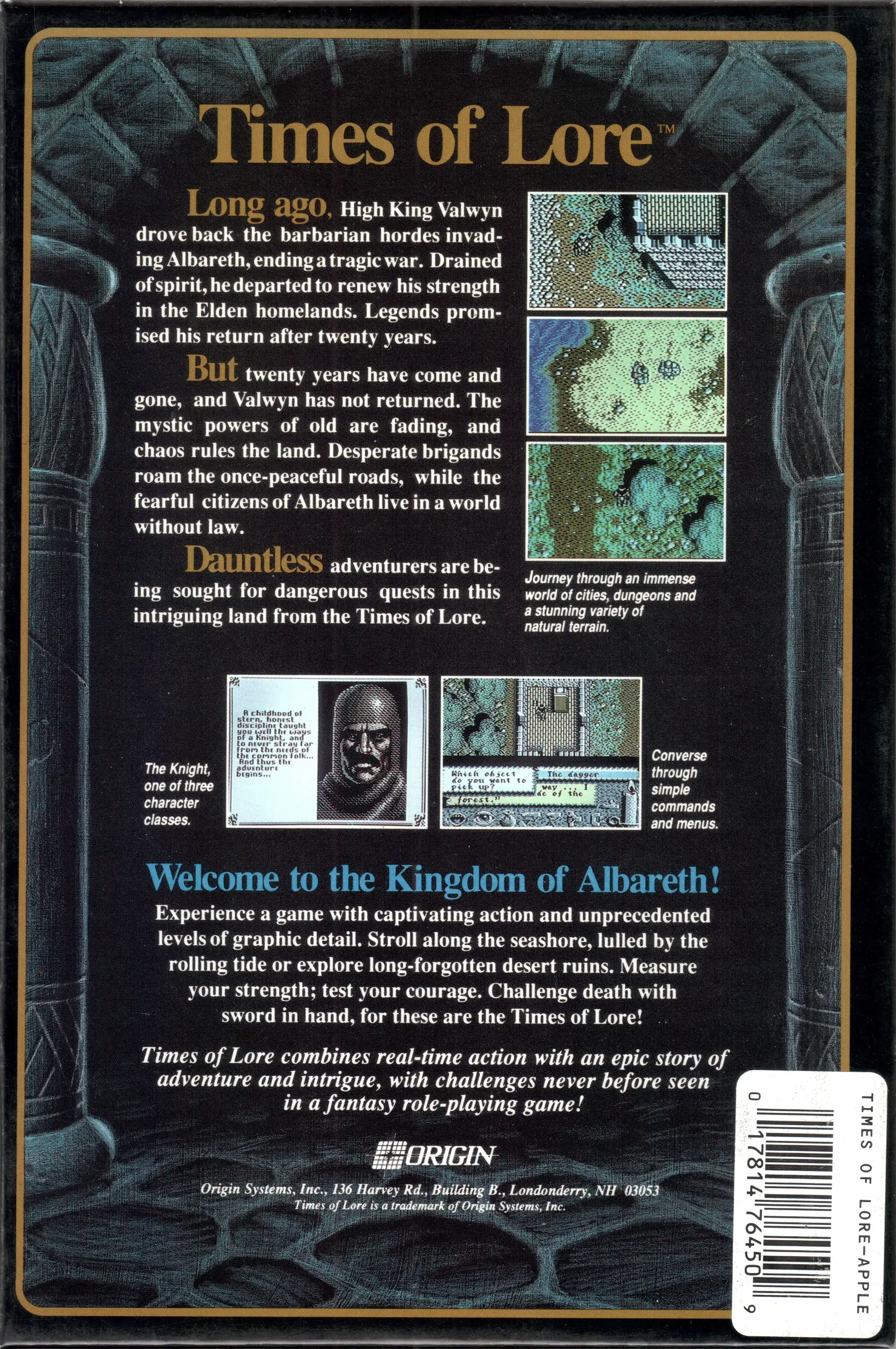 Big Box Collection: Times of Lore (1988, Apple ][, US)